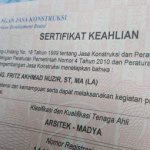Akademisi UBL Raih SKA Arsitek Madya - Universitas Bandar Lampung